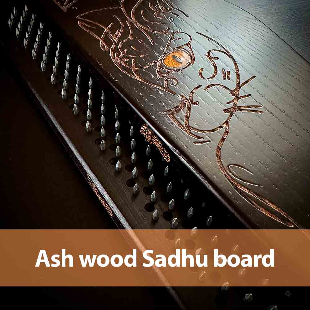 Natural Ash Sadhu Board "Tree of Life", step 10mm (0,39in) – Oh! Sadhu